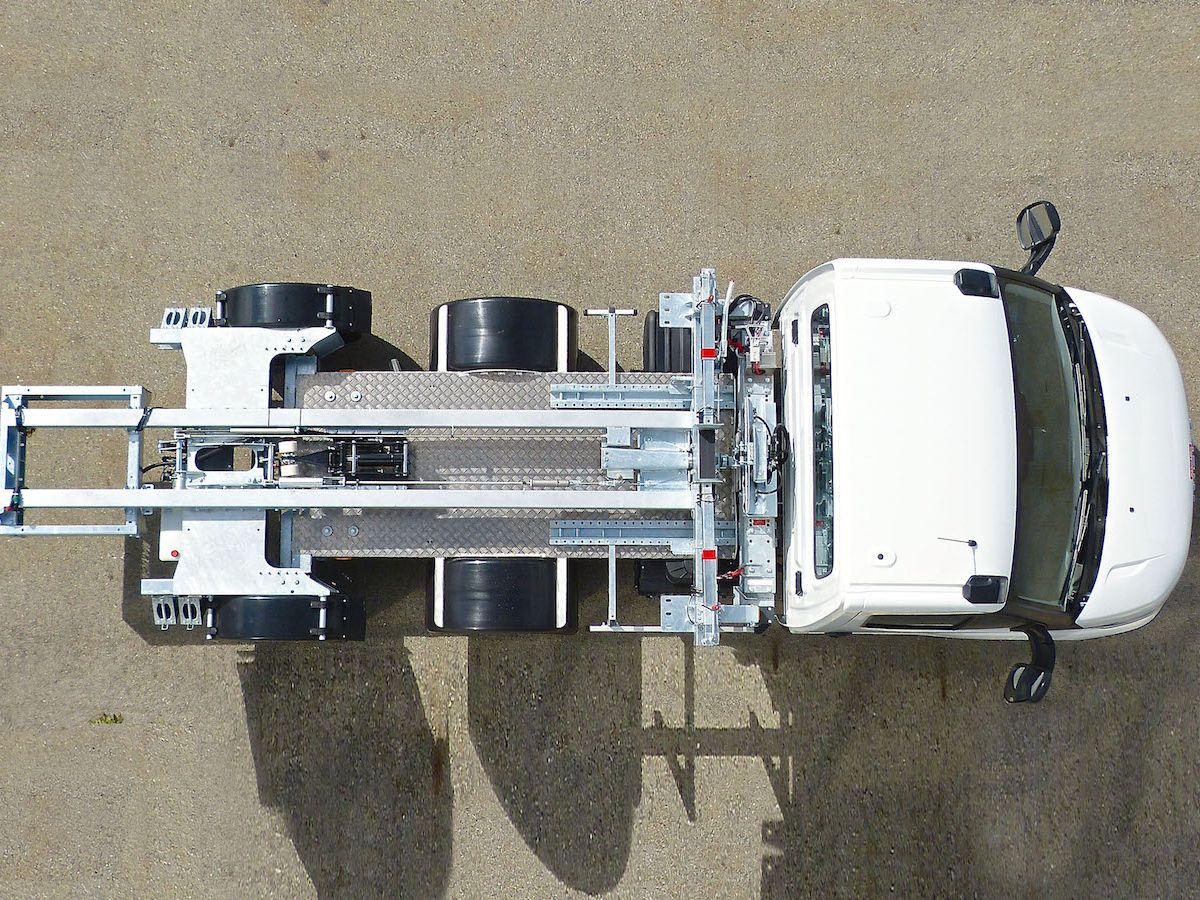 Maxicargo trailer chassis: ready to be bodybuilt by your bodybuilder